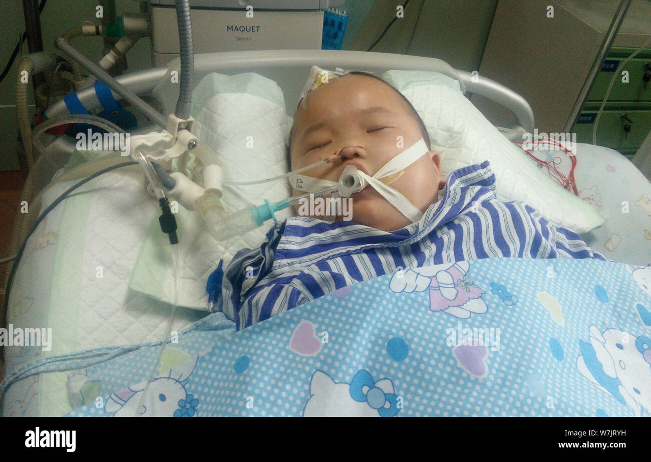Six-year-old Chinese girl Jin Jin diagnosed with brainstem encephalitis ...