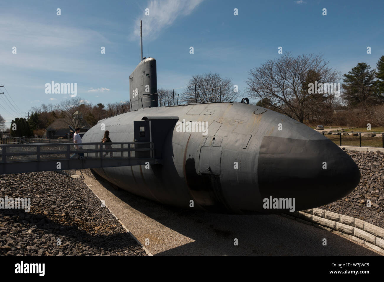 USS Albacore submarine in Portsmouth NH Stock Photo - Alamy