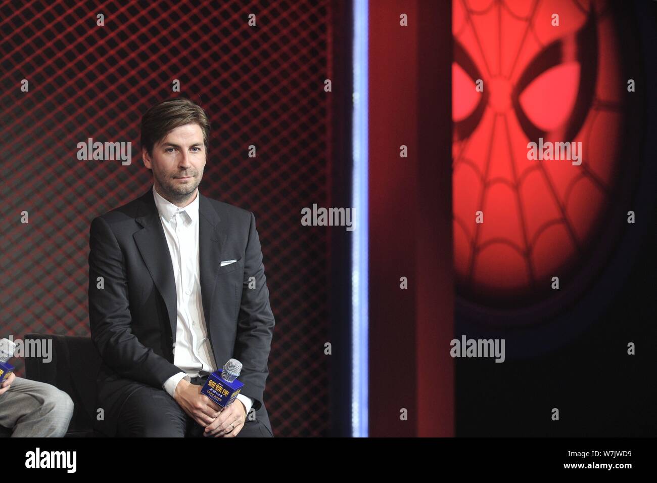 American film director Jon Watts attends a premiere event for his new ...