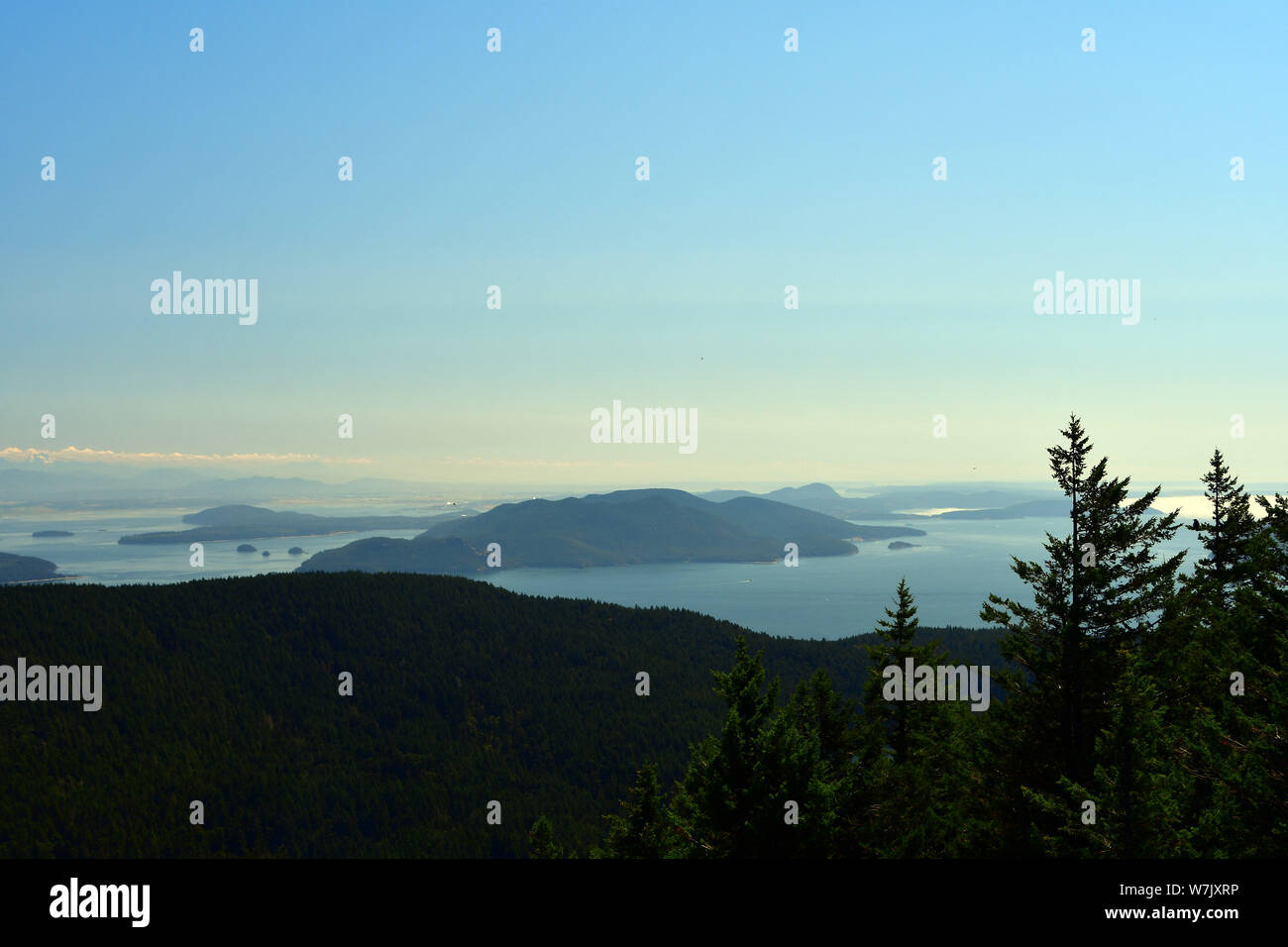 Washington san juan islands orcas island moran hi-res stock photography ...