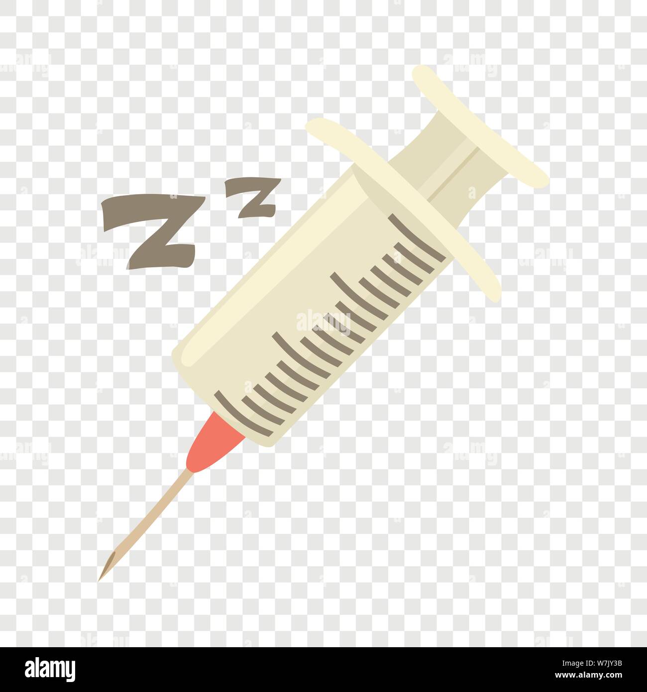 Syringe icon, cartoon style Stock Vector Image & Art - Alamy