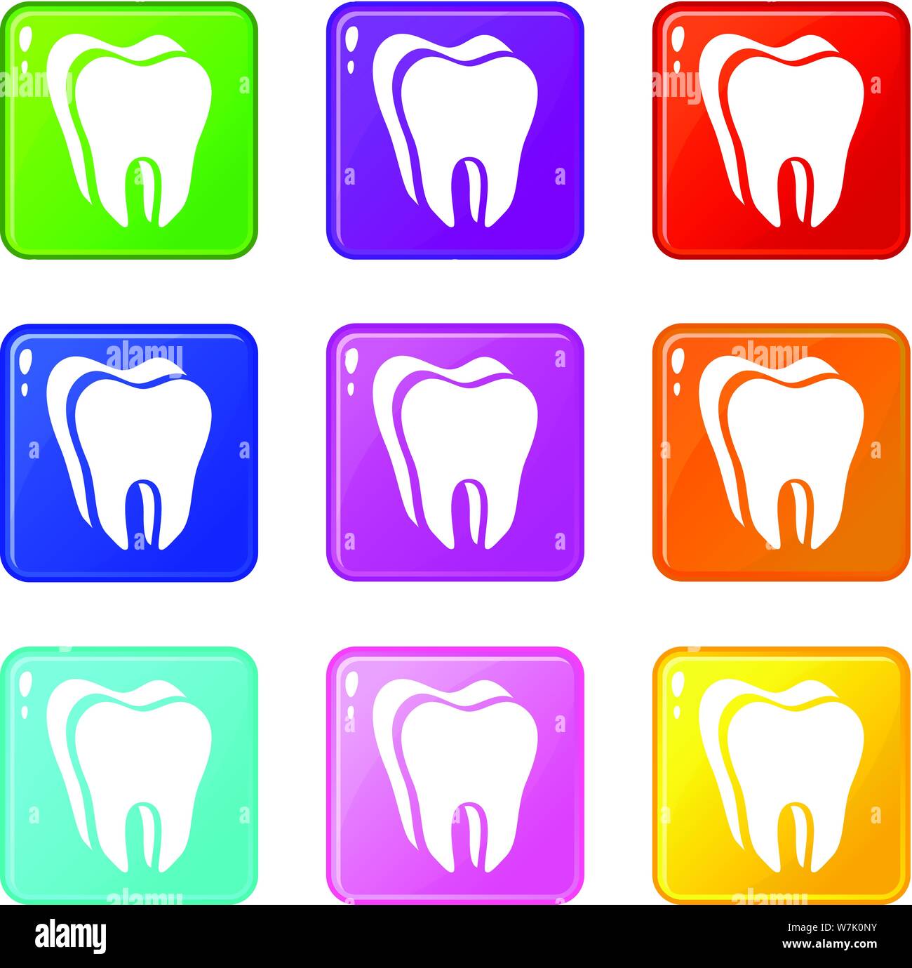 Canine tooth cleaning Stock Vector Images - Alamy