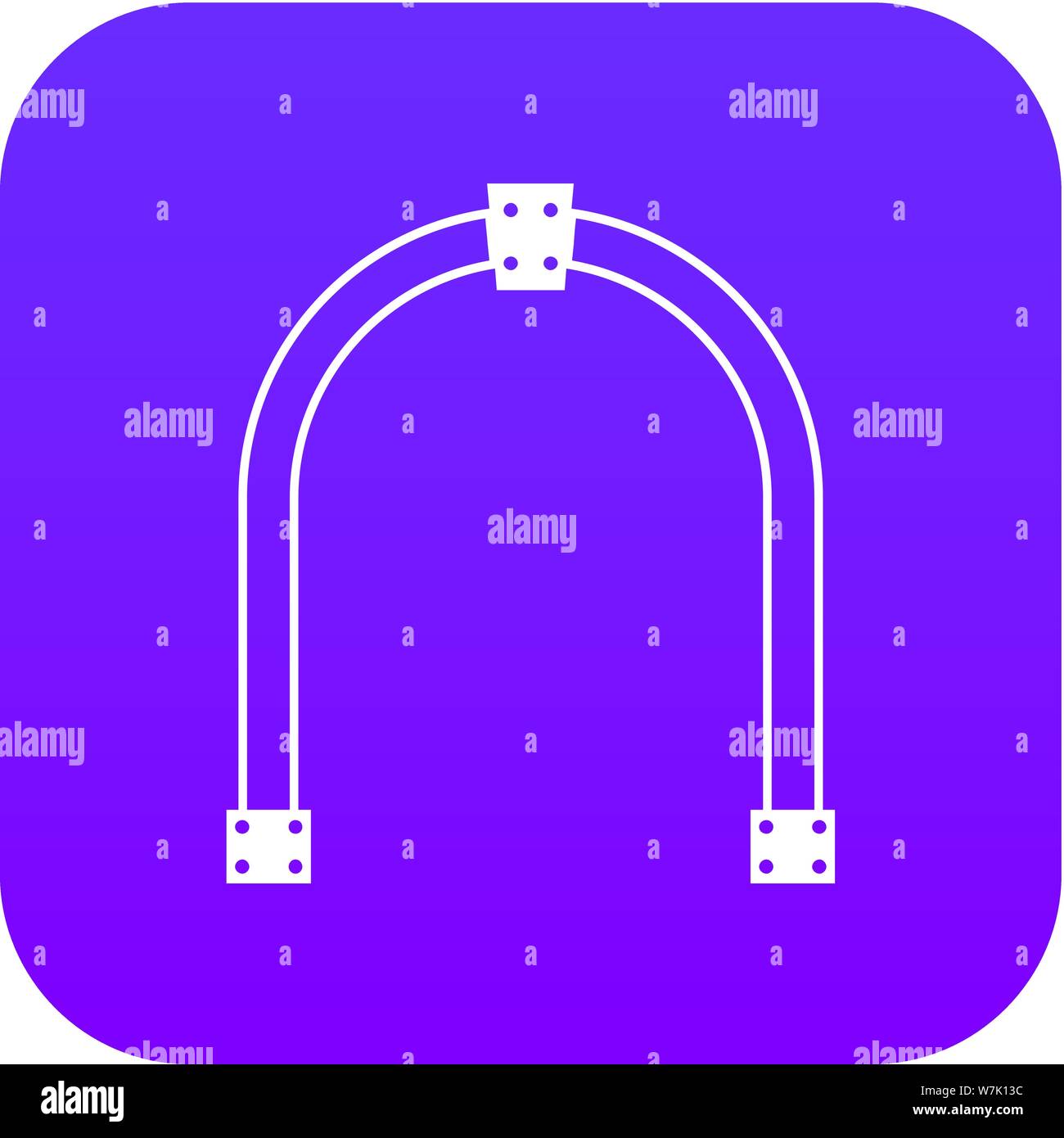 Purple pillar Stock Vector Images - Alamy