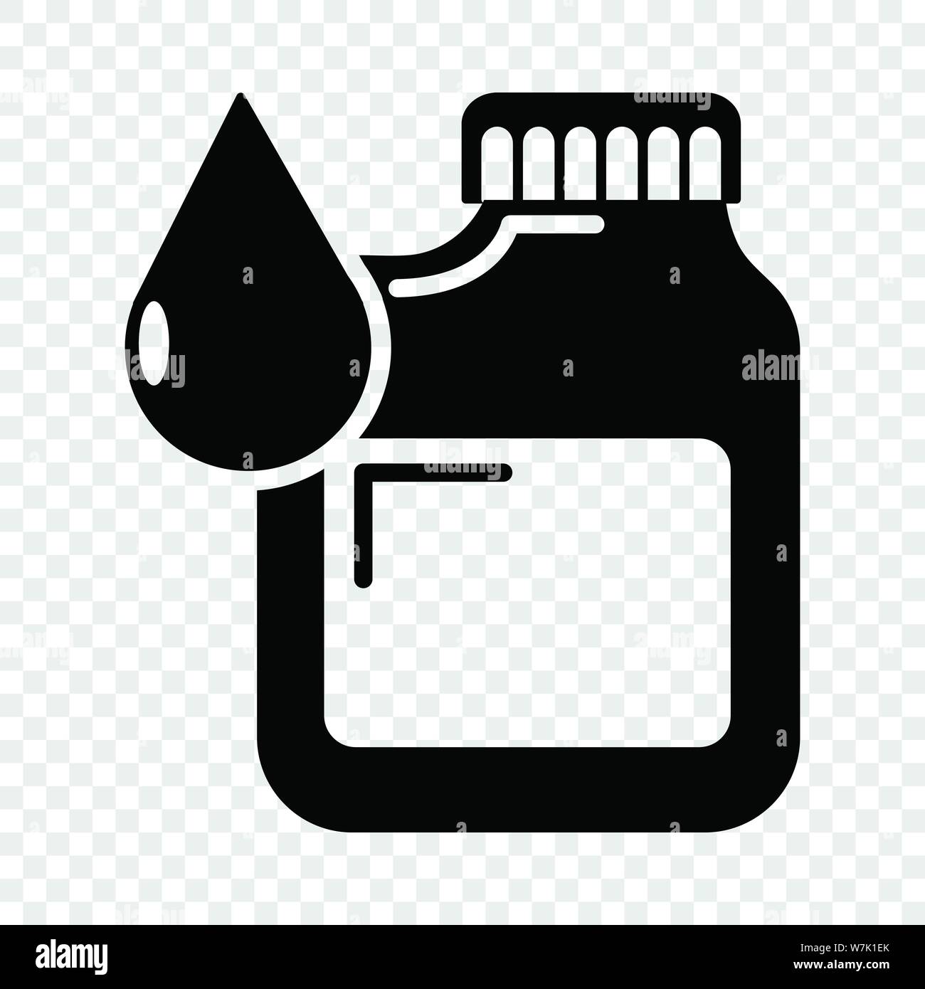 Canister Engine Oil Icon Simple Black Style Stock Vector Image And Art