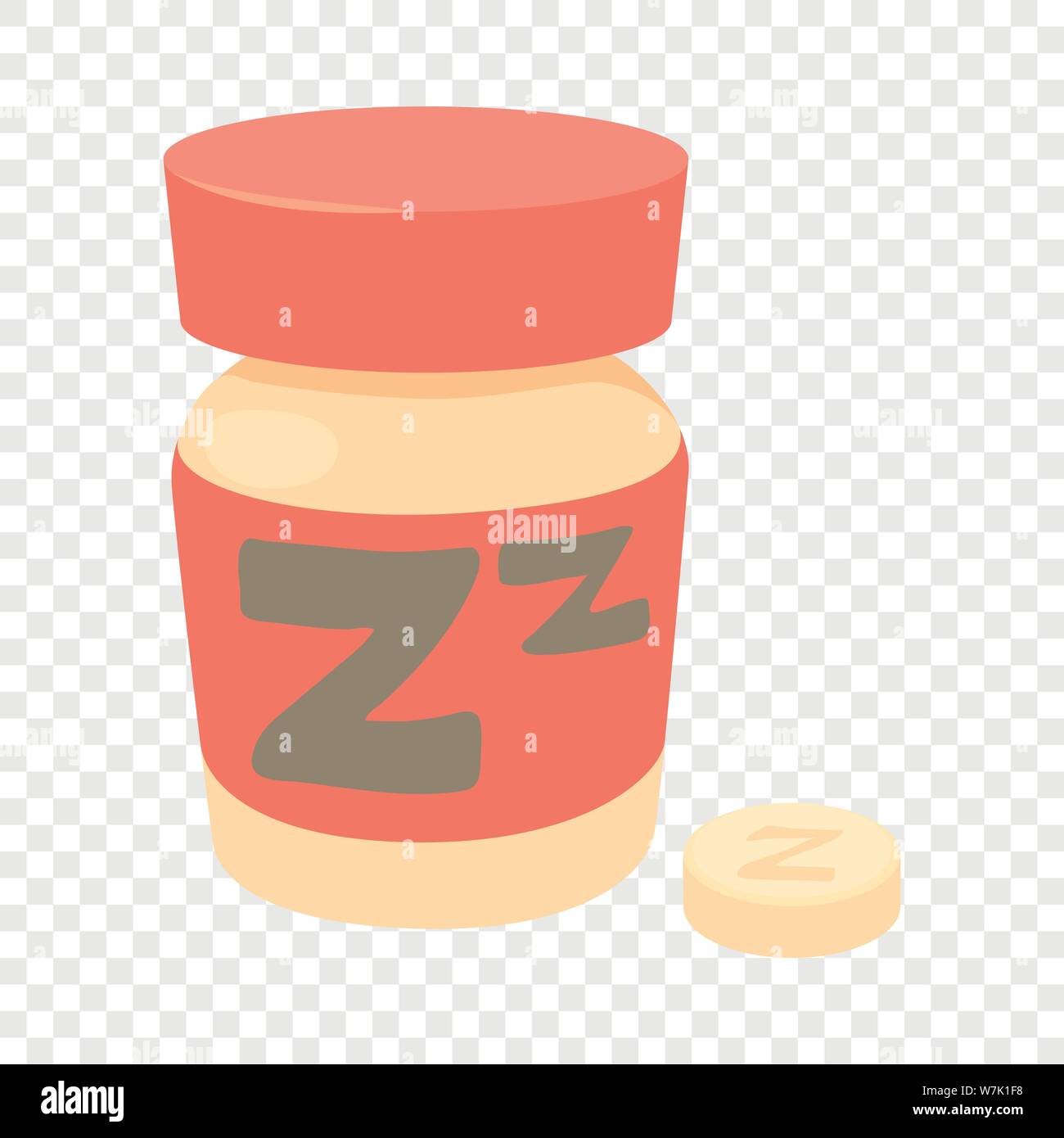 Sleeping pills icon, cartoon style Stock Vector Image & Art - Alamy