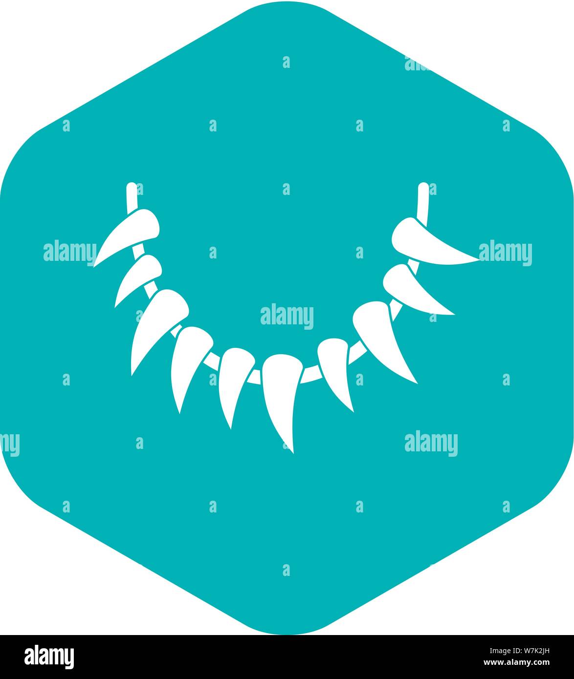 Tooth biting Cut Out Stock Images & Pictures - Alamy