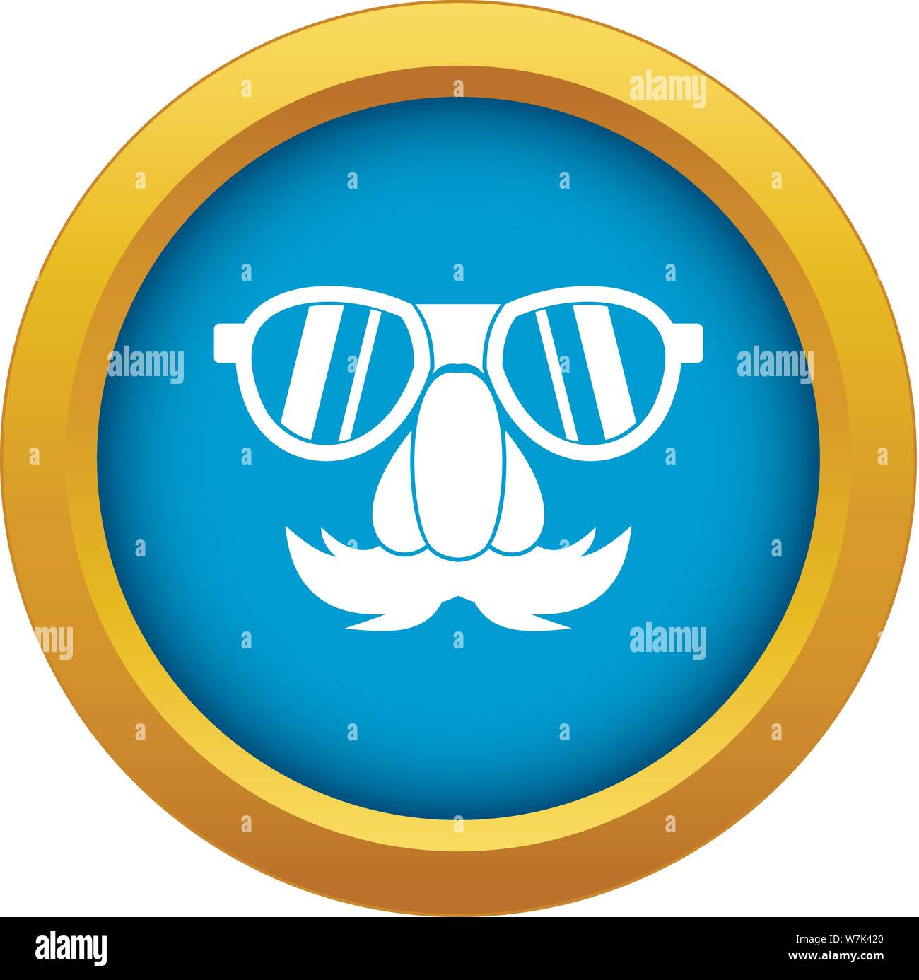 Clown head blue Cut Out Stock Images & Pictures - Alamy