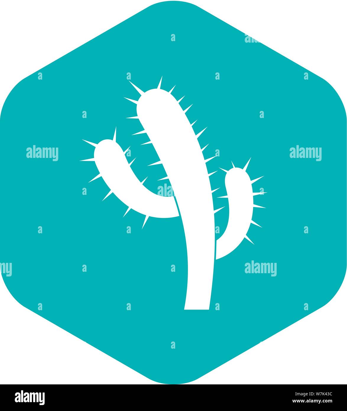 Cactus icon, simple style Stock Vector Image & Art - Alamy
