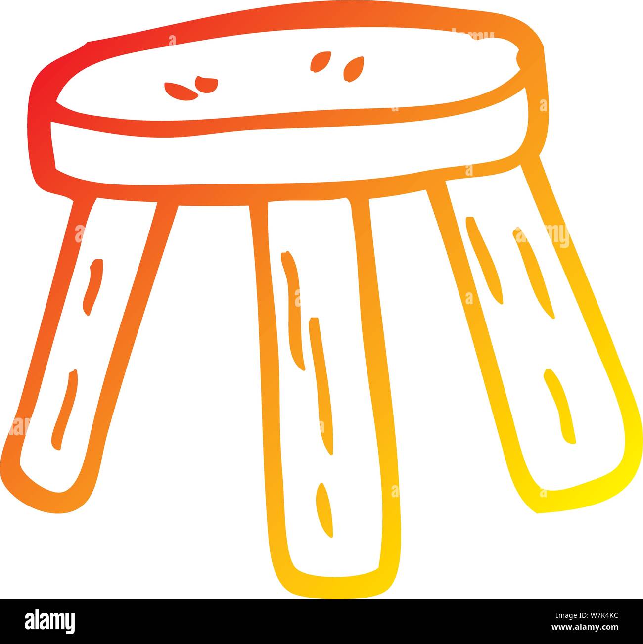 Milking stool Stock Vector Images - Alamy