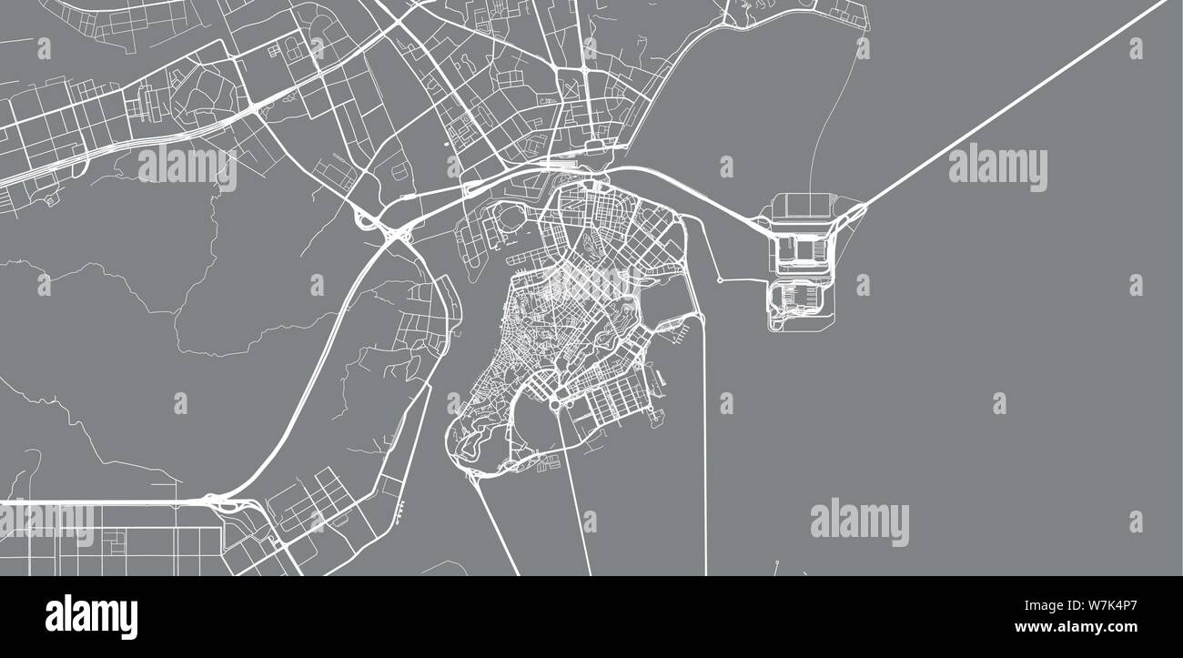 Urban vector city map of Macau, China Stock Vector Image & Art - Alamy