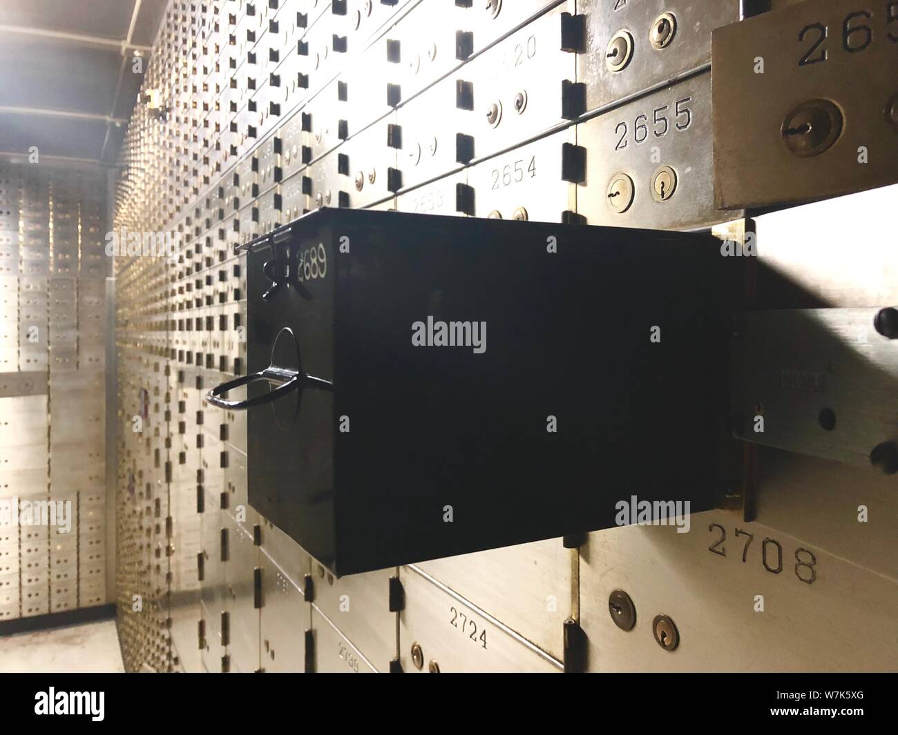 Bank vault open inside hi-res stock photography and images - Alamy