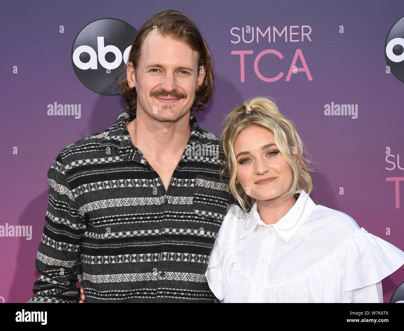 August 5, 2019, West Hollywood, California, USA: Josh Pence and AJ ...