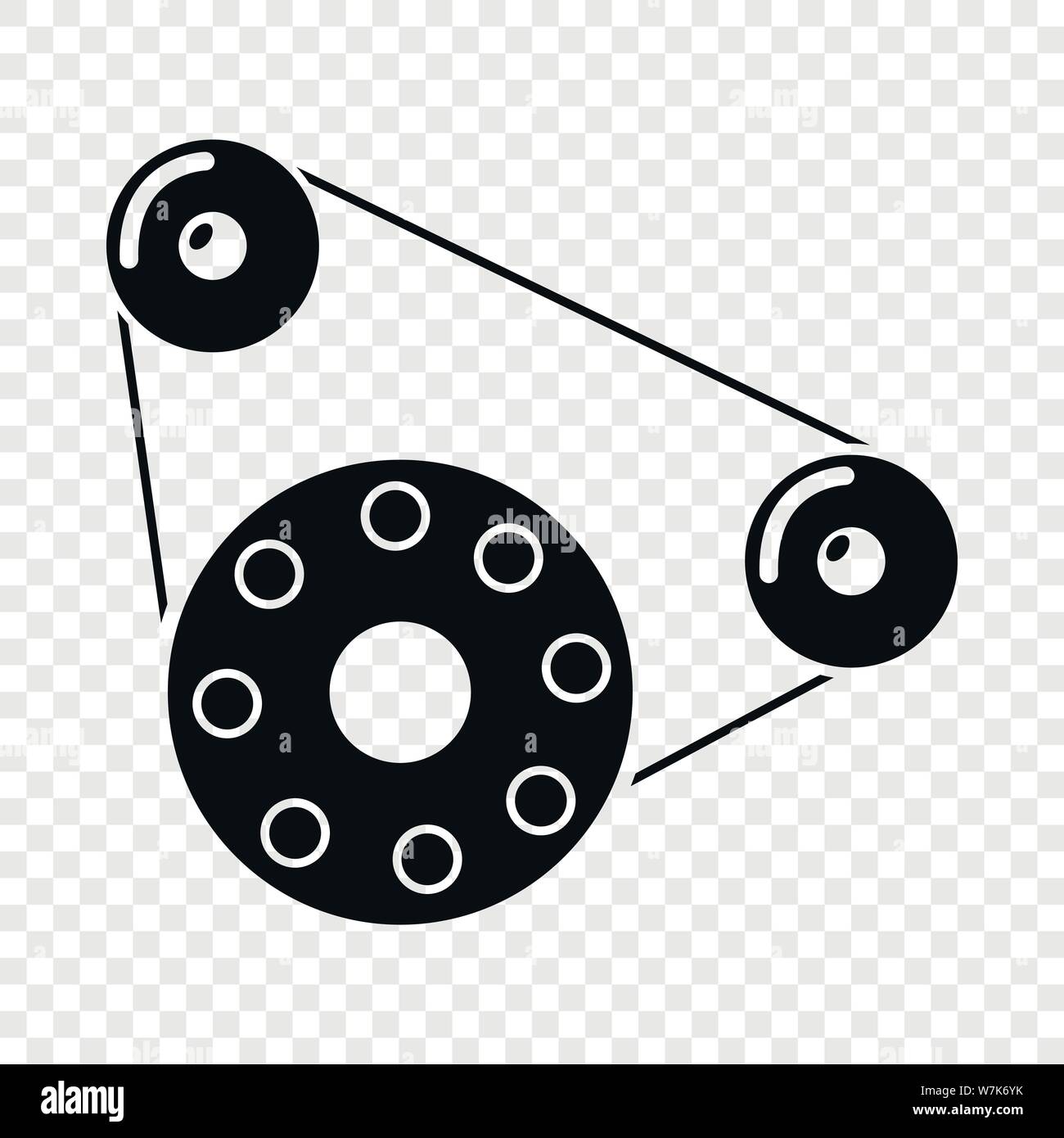 Motor icon, simple black style Stock Vector Image & Art - Alamy