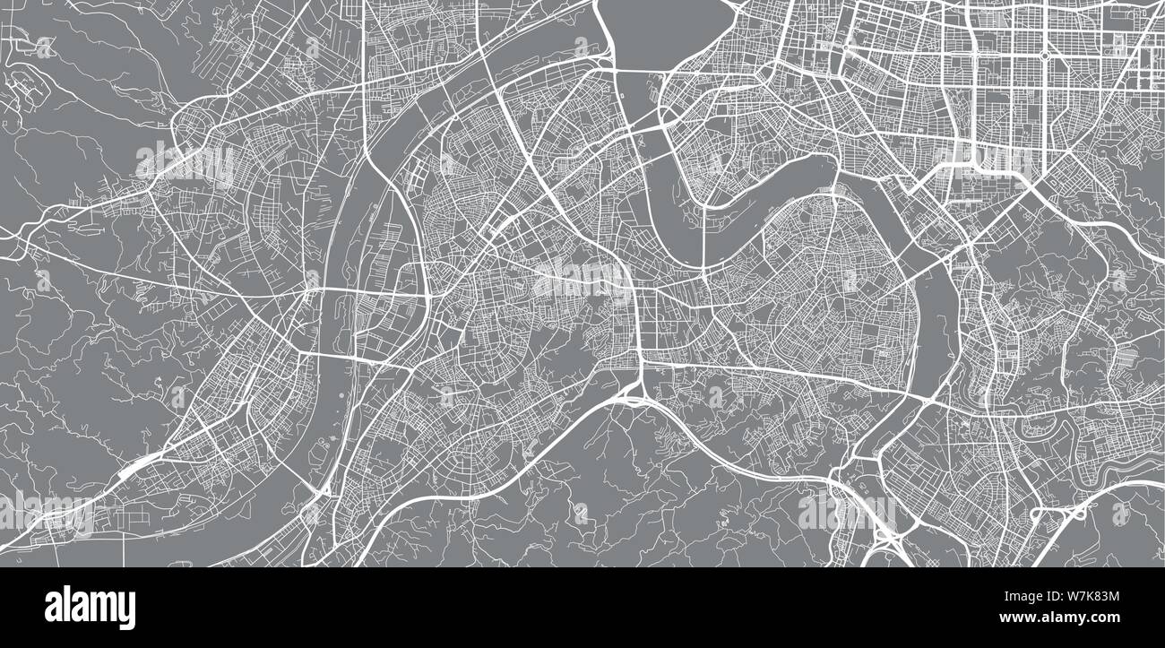 Urban vector city map of New Taipei, China Stock Vector Image & Art - Alamy