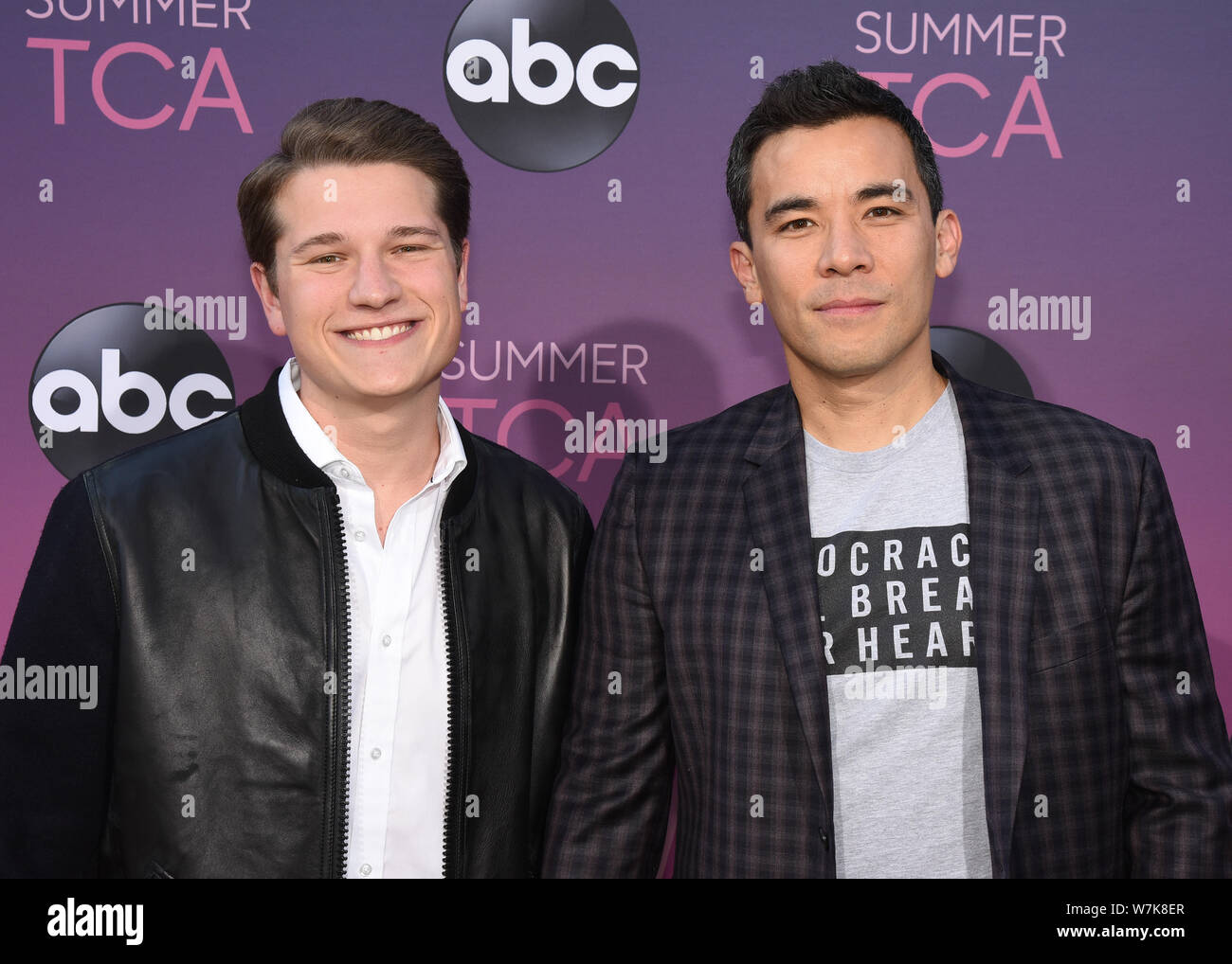 August 5, 2019, West Hollywood, California, USA: Conrad Ricamora and ...