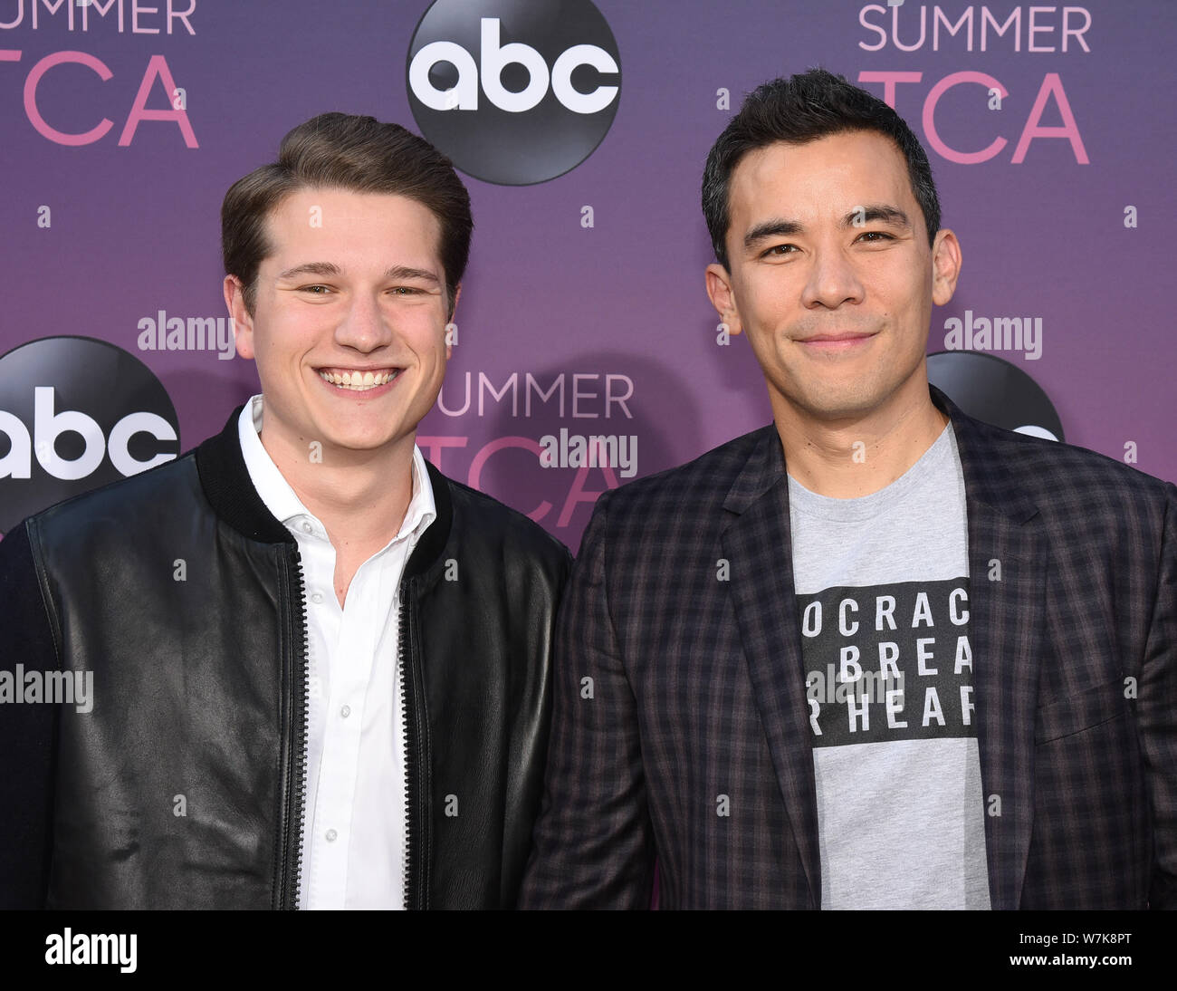 August 5, 2019, West Hollywood, California, USA: Conrad Ricamora and ...