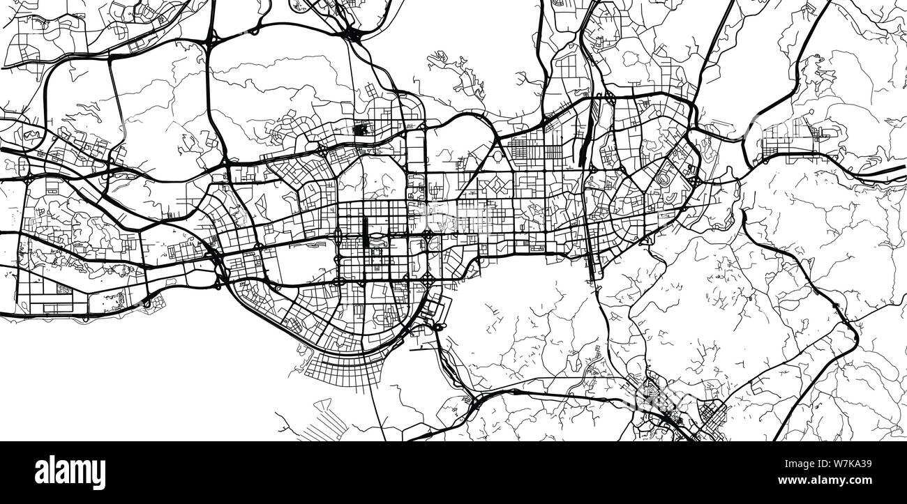 City chinese street Cut Out Stock Images & Pictures - Alamy