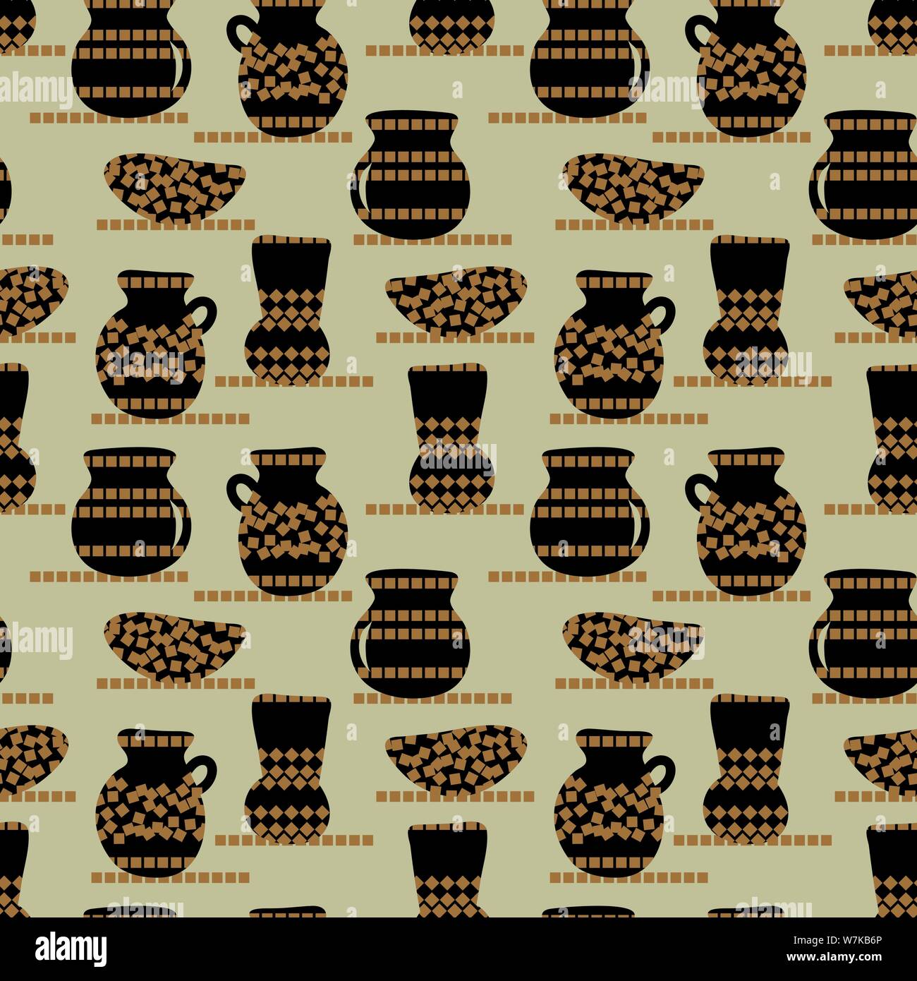 Old pottery workshop in Stock Vector Images - Alamy