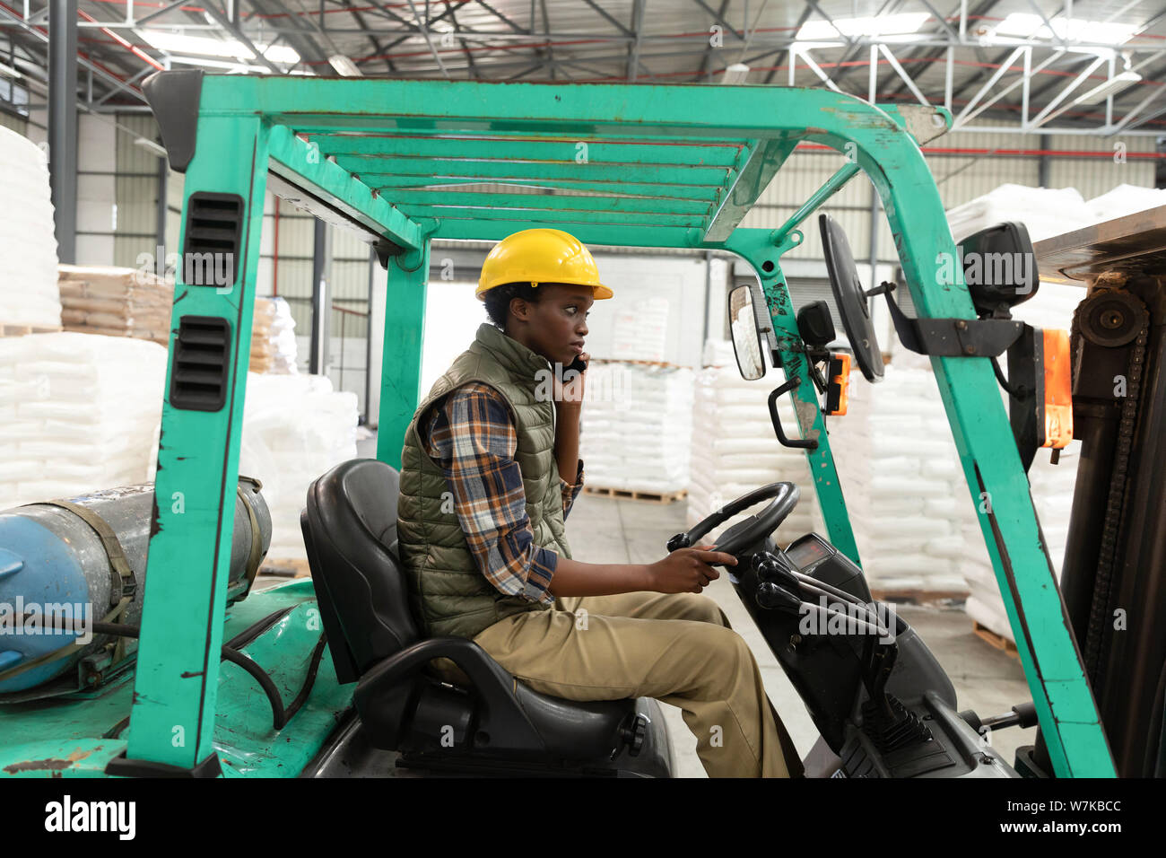 Phone forklift hi-res stock photography and images - Alamy