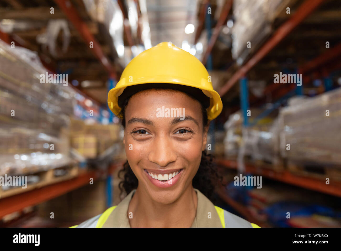 Young happy female person hi-res stock photography and images - Alamy
