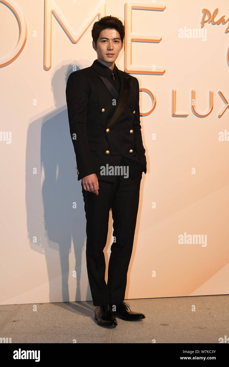 Chinese actor Chen Xuedong poses during the "Home To Luxury" party in ...
