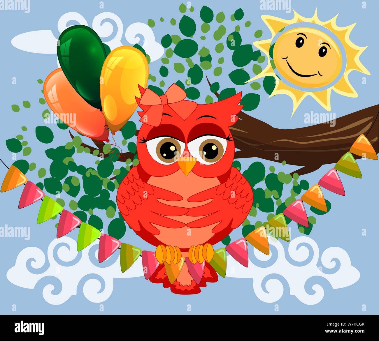 Cartoon unhappy tree hi-res stock photography and images - Alamy