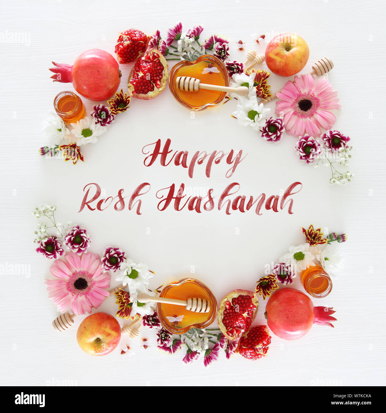 religion image of Rosh hashanah (jewish New Year holiday) concept ...
