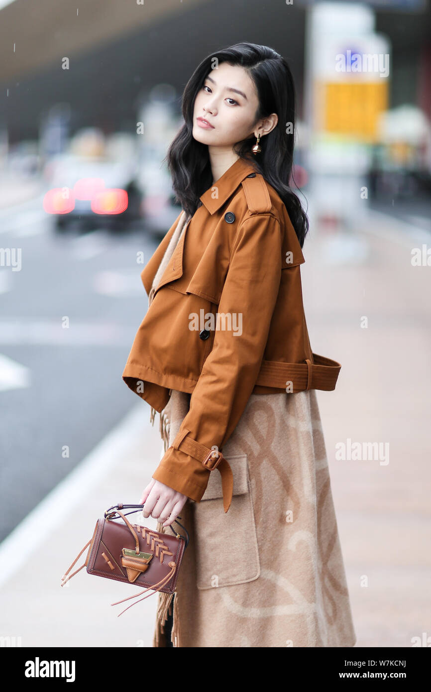 Chinese model Xi Mengyao, better known as Ming Xi, is pictured at the ...