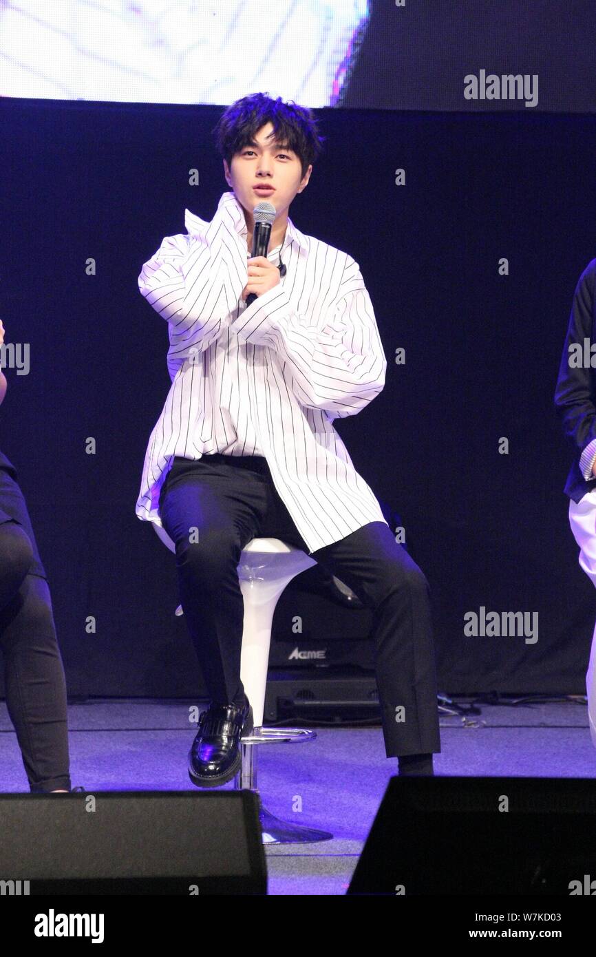 South Korean singer and actor Kim Myung-soo, better known by his stage ...