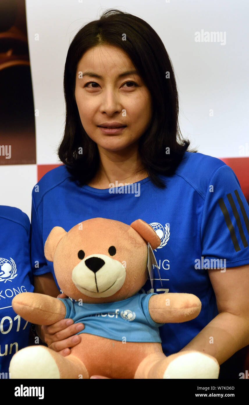 Chinese Olympic diving champion Guo Jingjing, who is married to Kenneth Fok Kai-kong, grandson ...