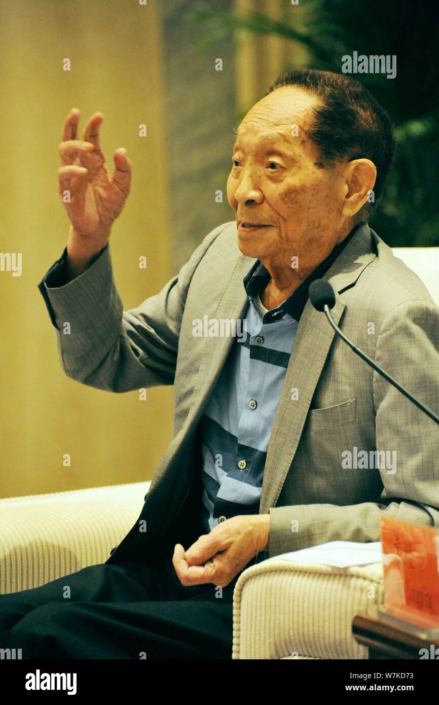 Chinese scientist Yuan Longping, known as the father of hybrid rice ...