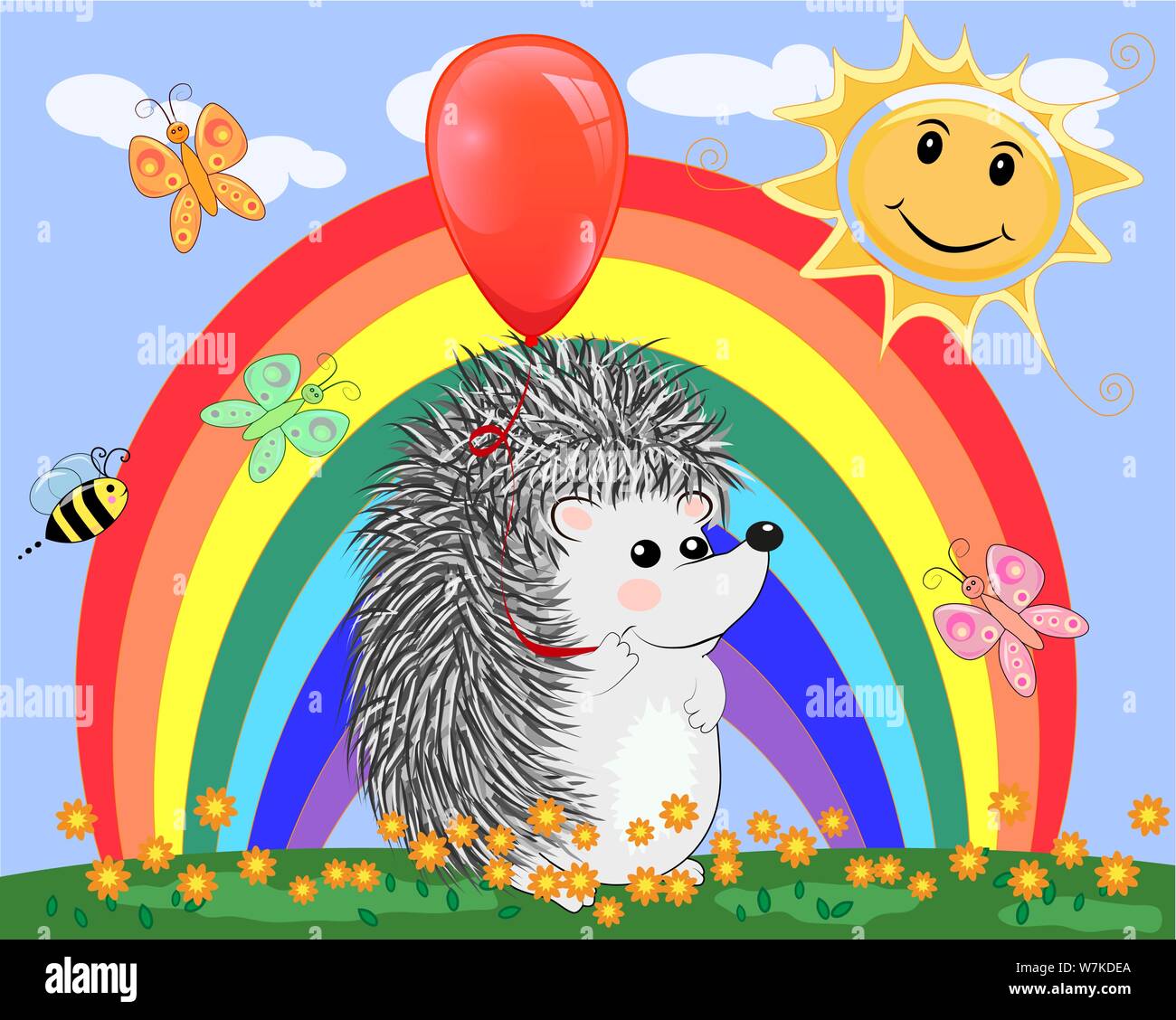 Hedgehog lovers Stock Vector Images - Alamy