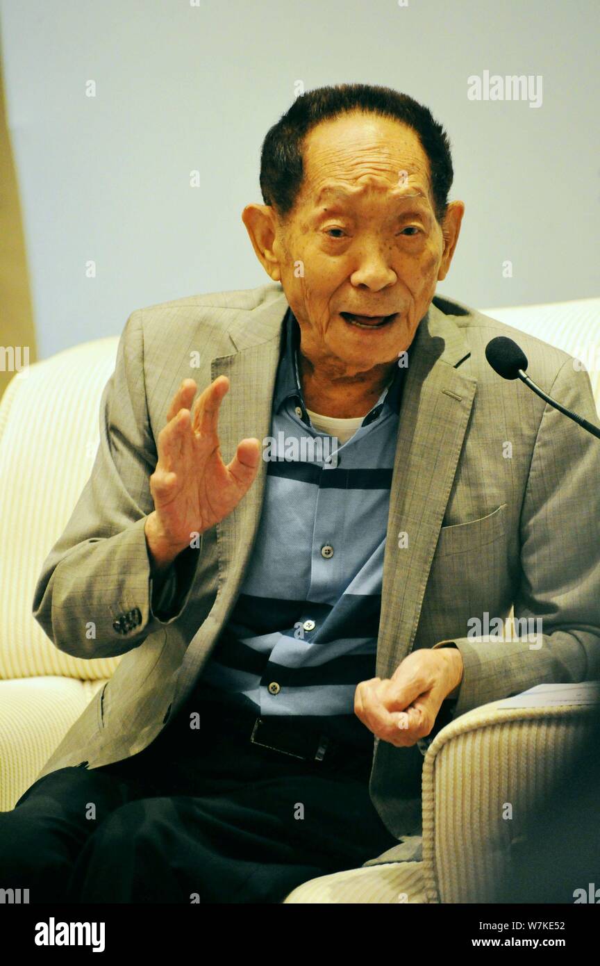 Chinese scientist Yuan Longping, known as the father of hybrid rice ...