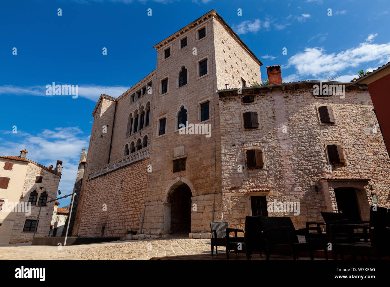 View ot the venetian palace called Soardo – Bembo Castle in Valle ...