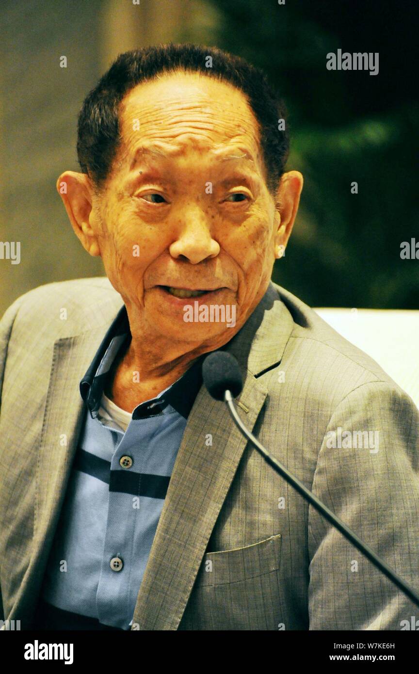 Chinese scientist Yuan Longping, known as the father of hybrid rice ...