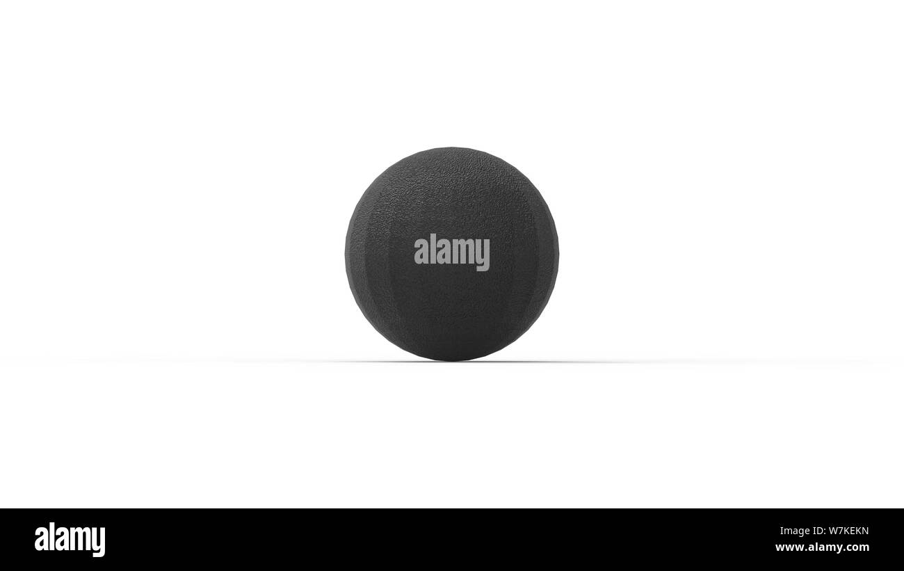 Sphere ball 3d rendering in multiple materials isolated in white studio ...