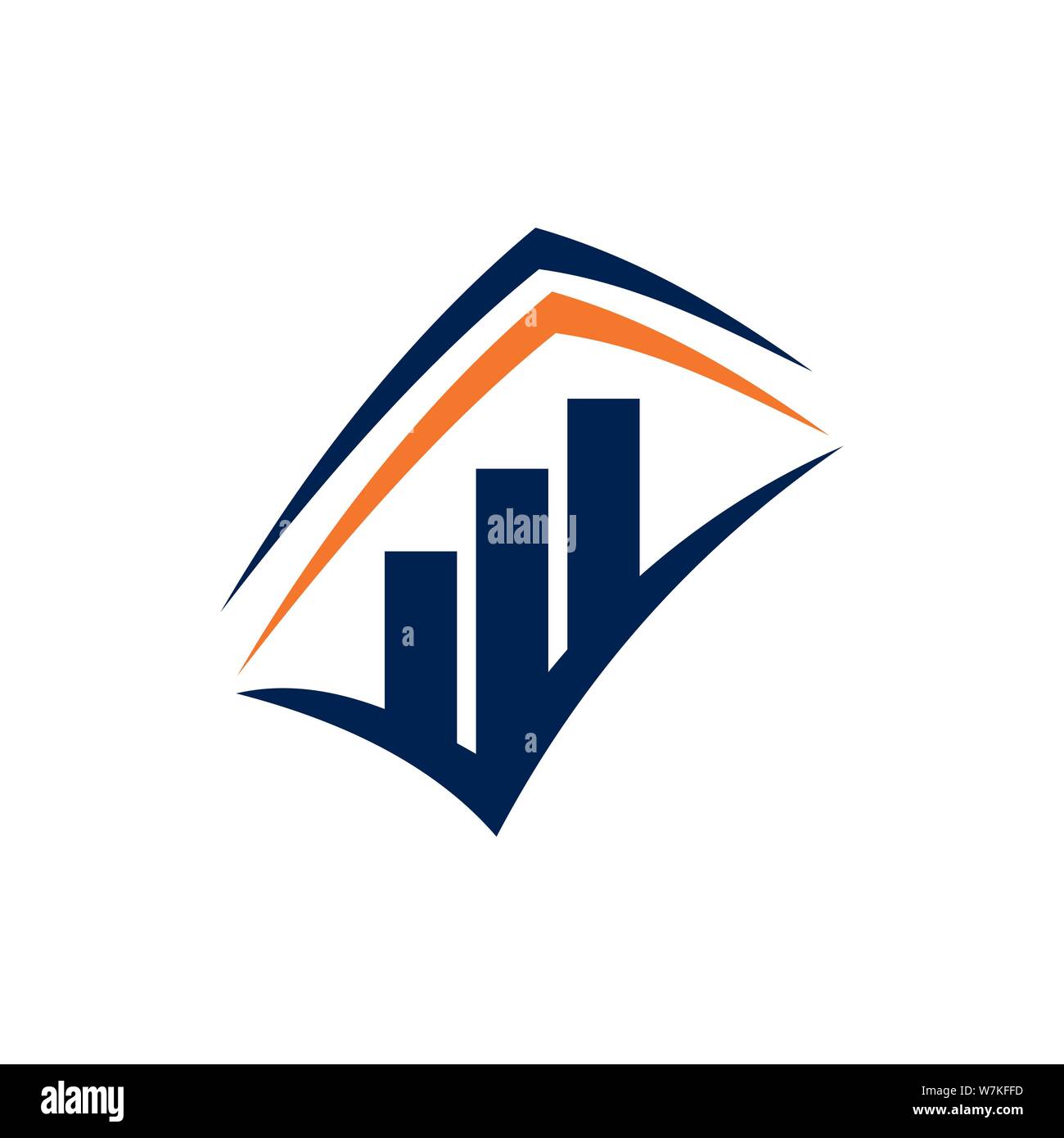 Accounting Tax Financial Business Logo Design Template Vector Stock ...
