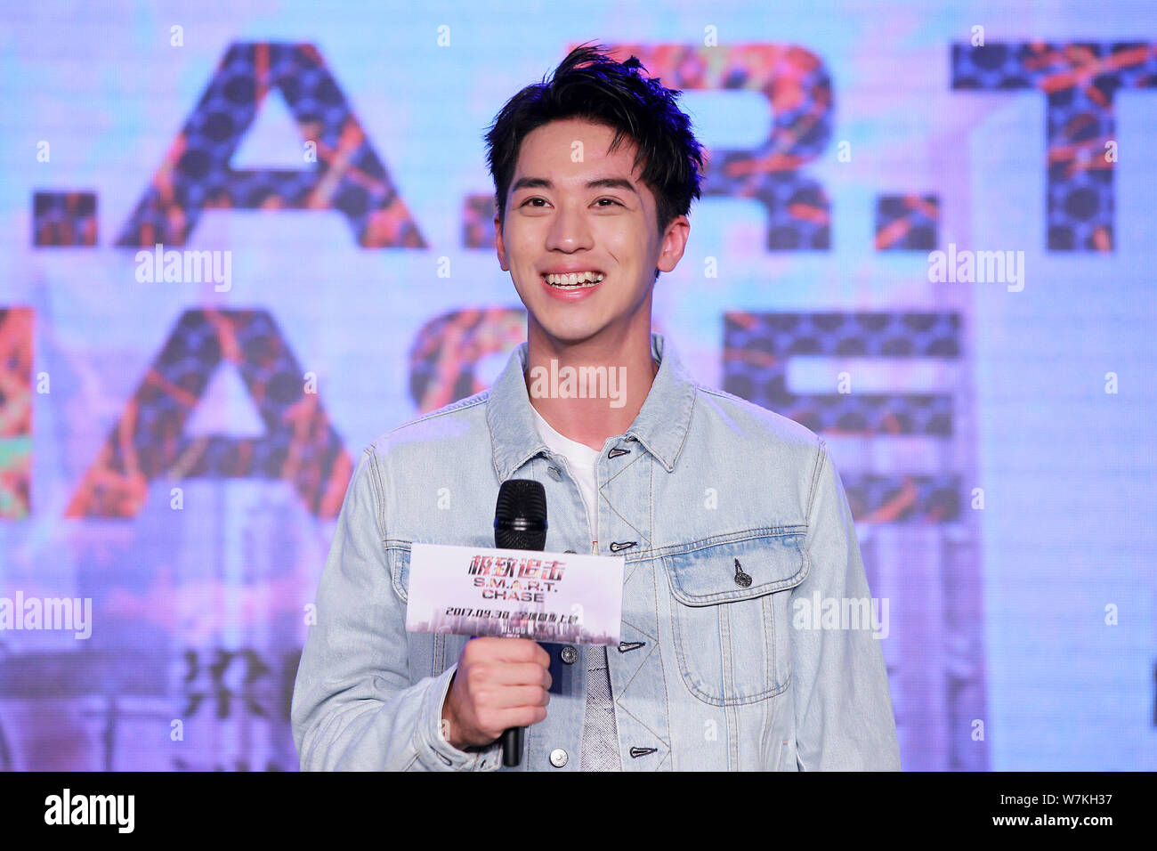 Chinese singer and actor Xu Weizhou, known internationally as Timmy Xu ...