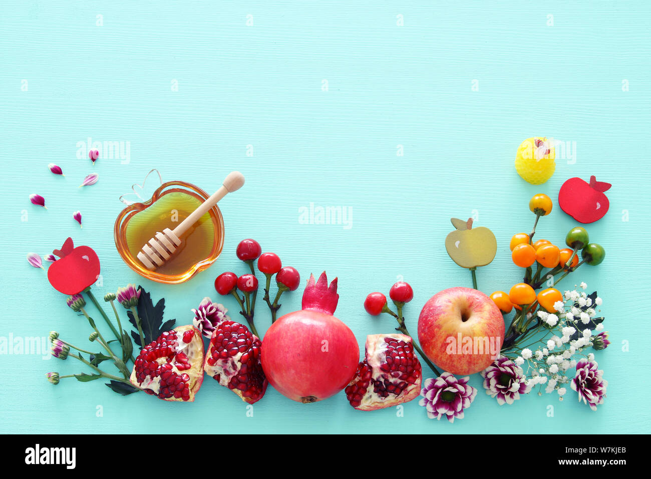 religion image of Rosh hashanah (jewish New Year holiday) concept ...