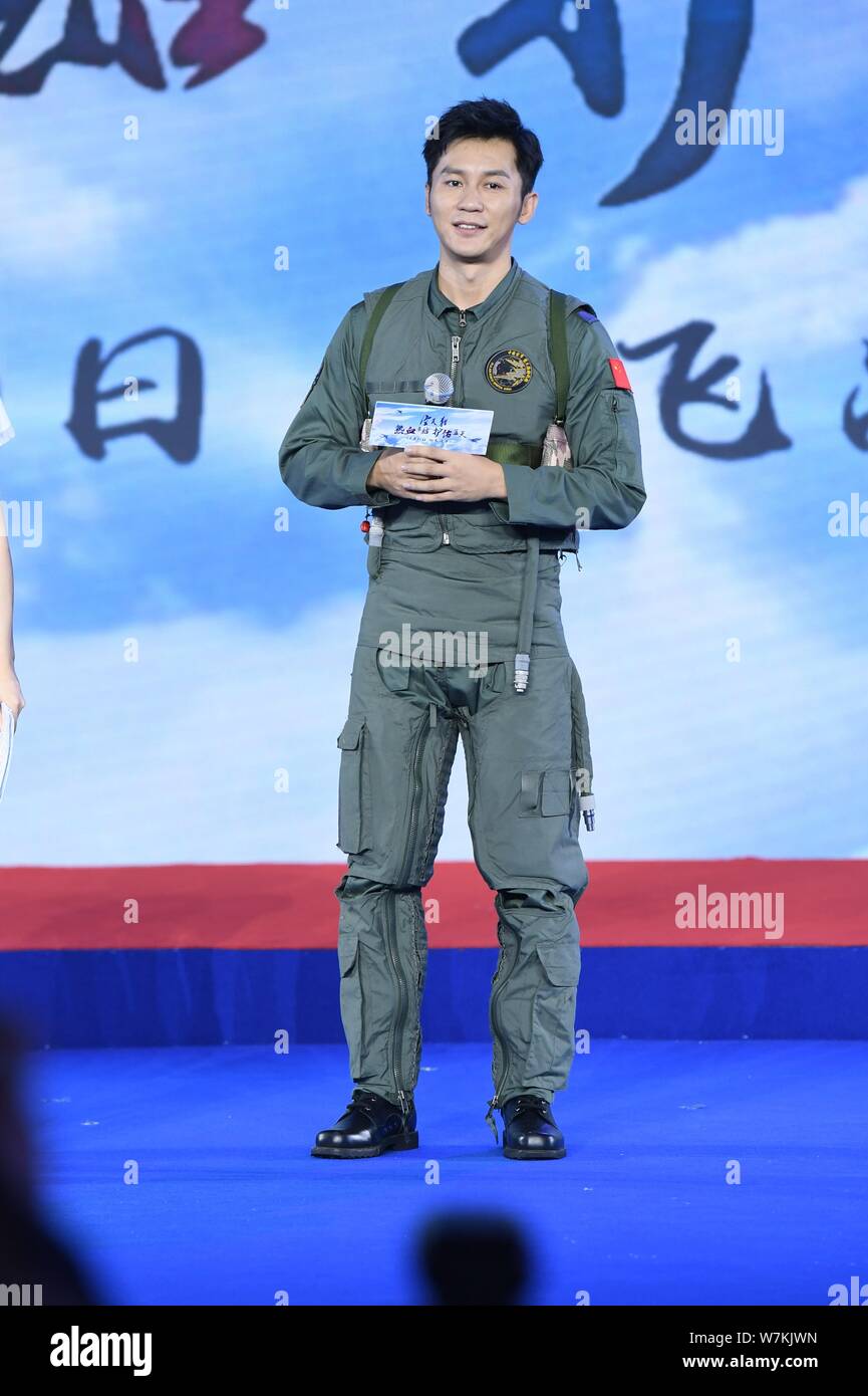 Chinese actor and director Li Chen attends a press conference for his ...