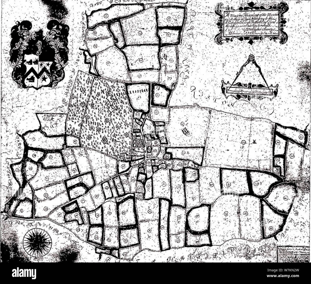 Old Yorkshire Map High Resolution Stock Photography and Images - Alamy