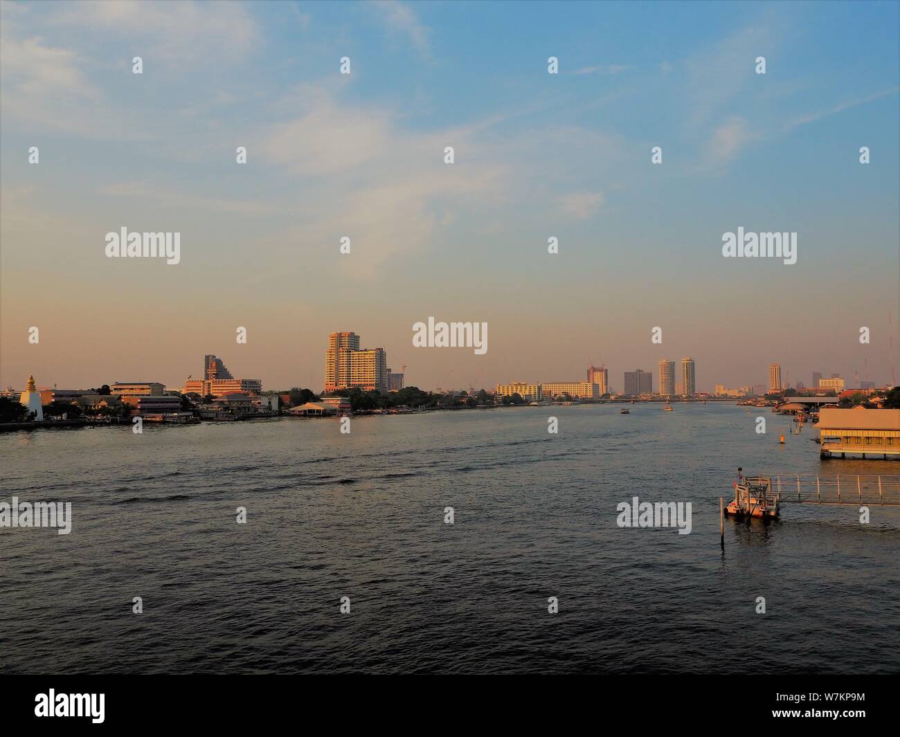 Sunset chao praya river in hi-res stock photography and images - Alamy