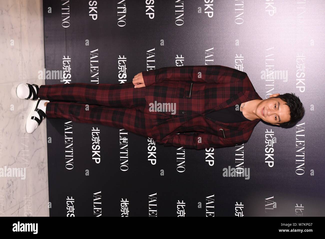 Chinese actor and director Li Chen poses at a promotional event for ...