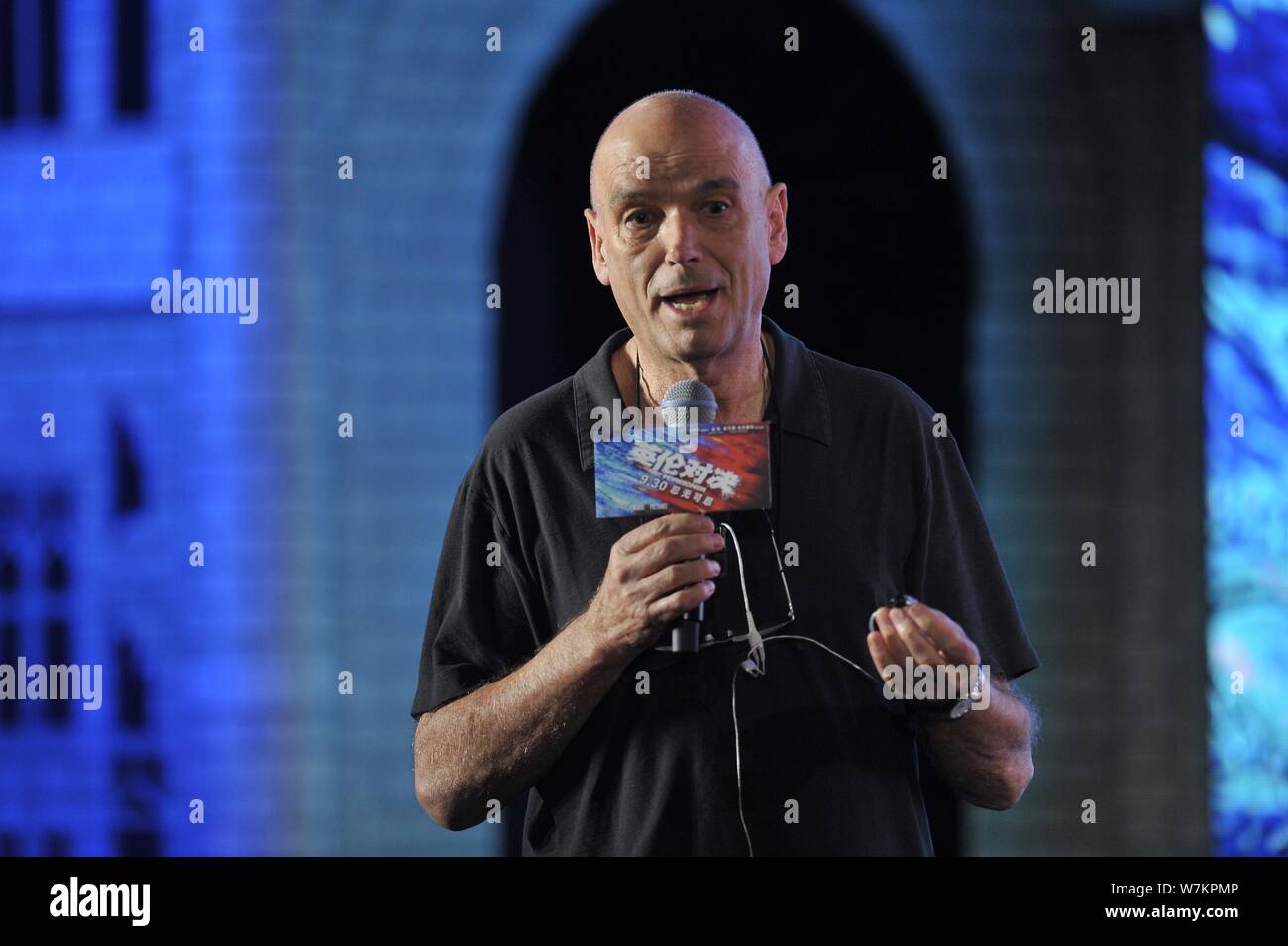 New Zealand film director Martin Campbell attends a press conference to ...