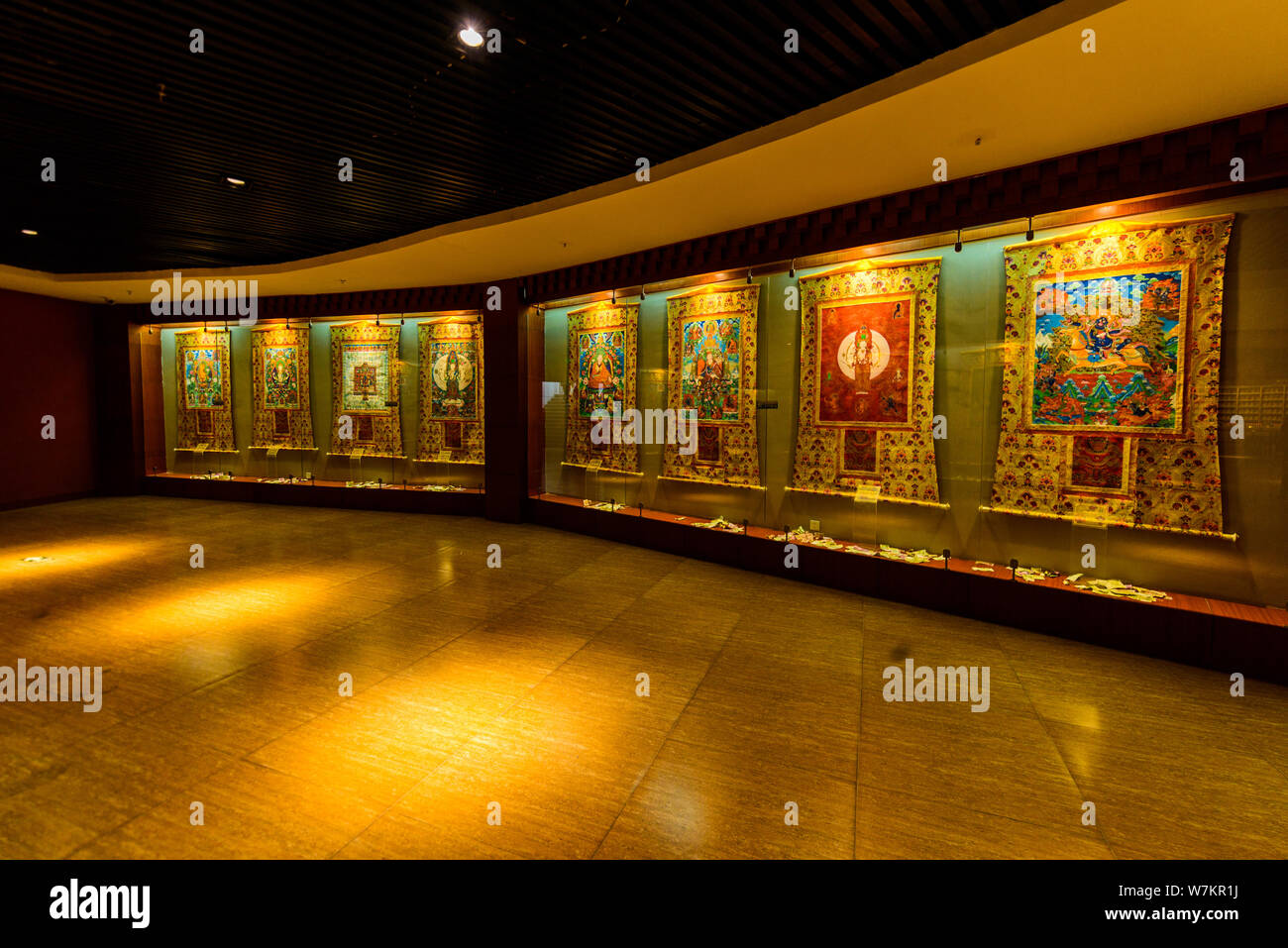 Interior view of the Chinese Fortune Wheel, also known as the world's ...