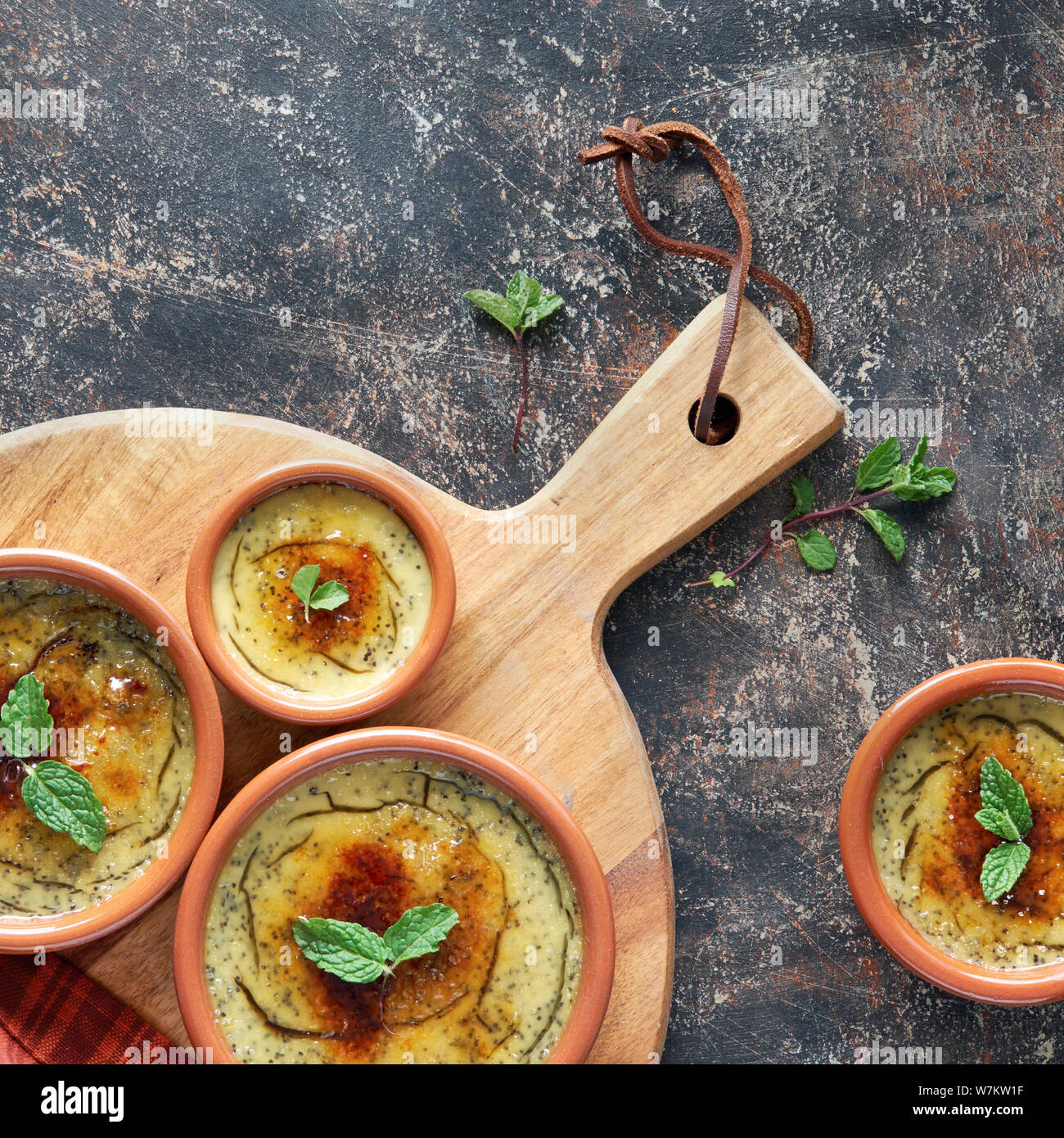 Creme brulee, or Crema Catalana, the Spanish variation of this ...