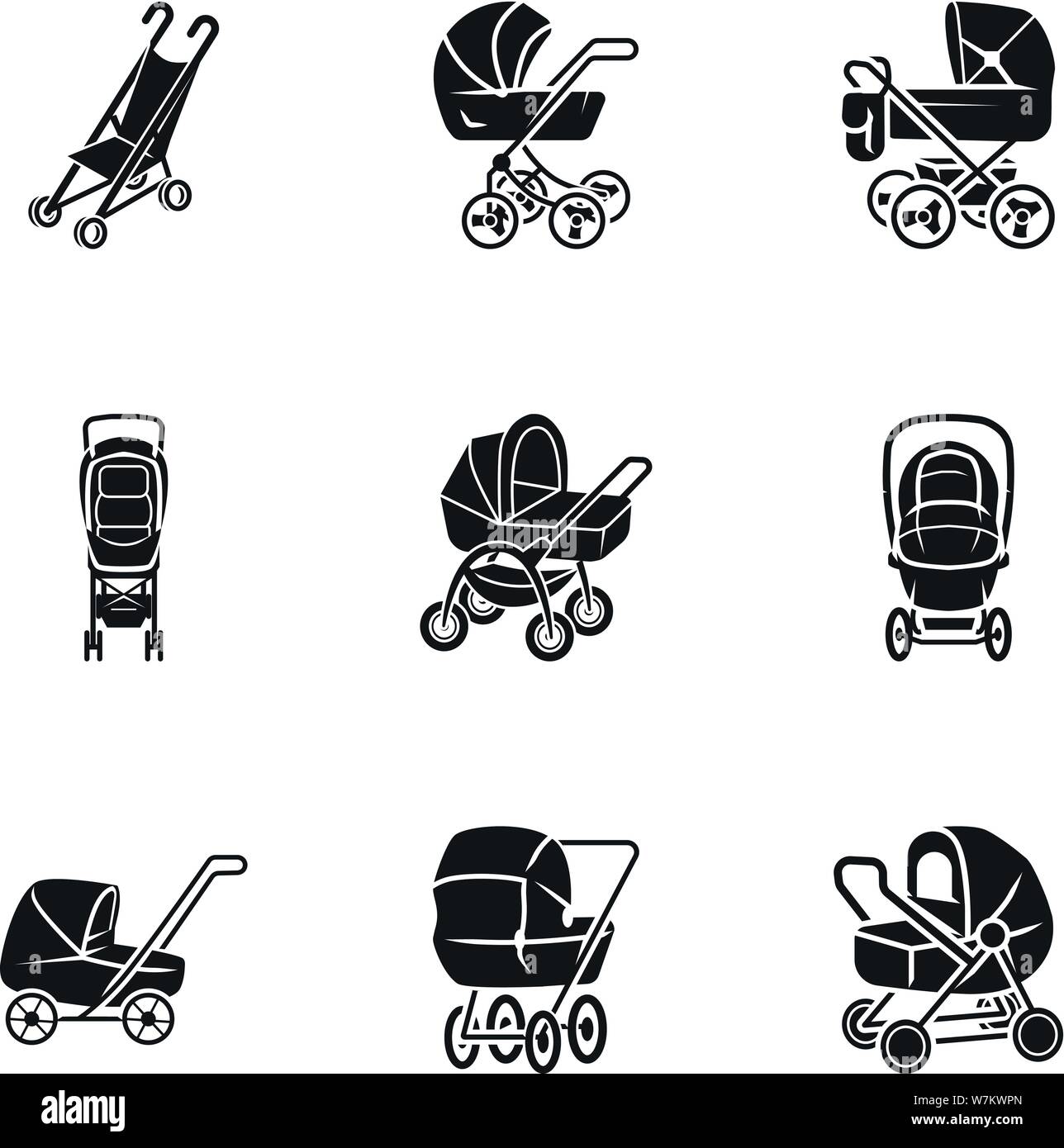 Baby Carriage Vector