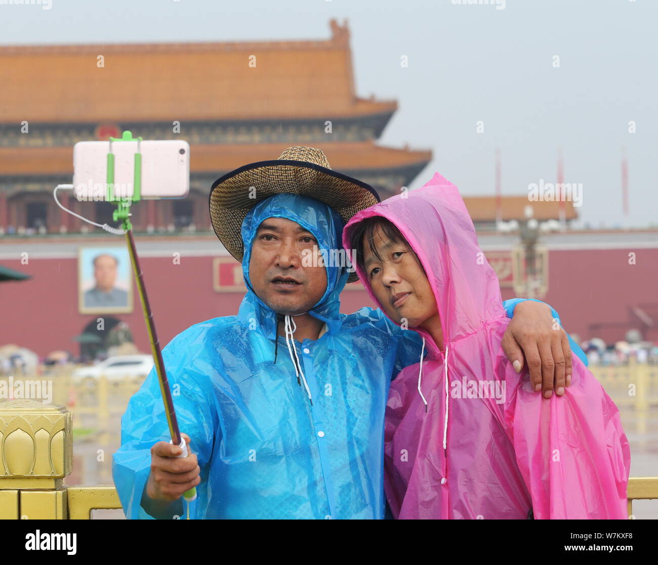 Rain coats hi-res stock photography and images - Alamy