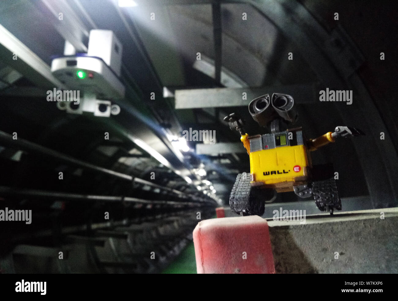 A smart robot conducts real-time monitoring of the conditions in an ...