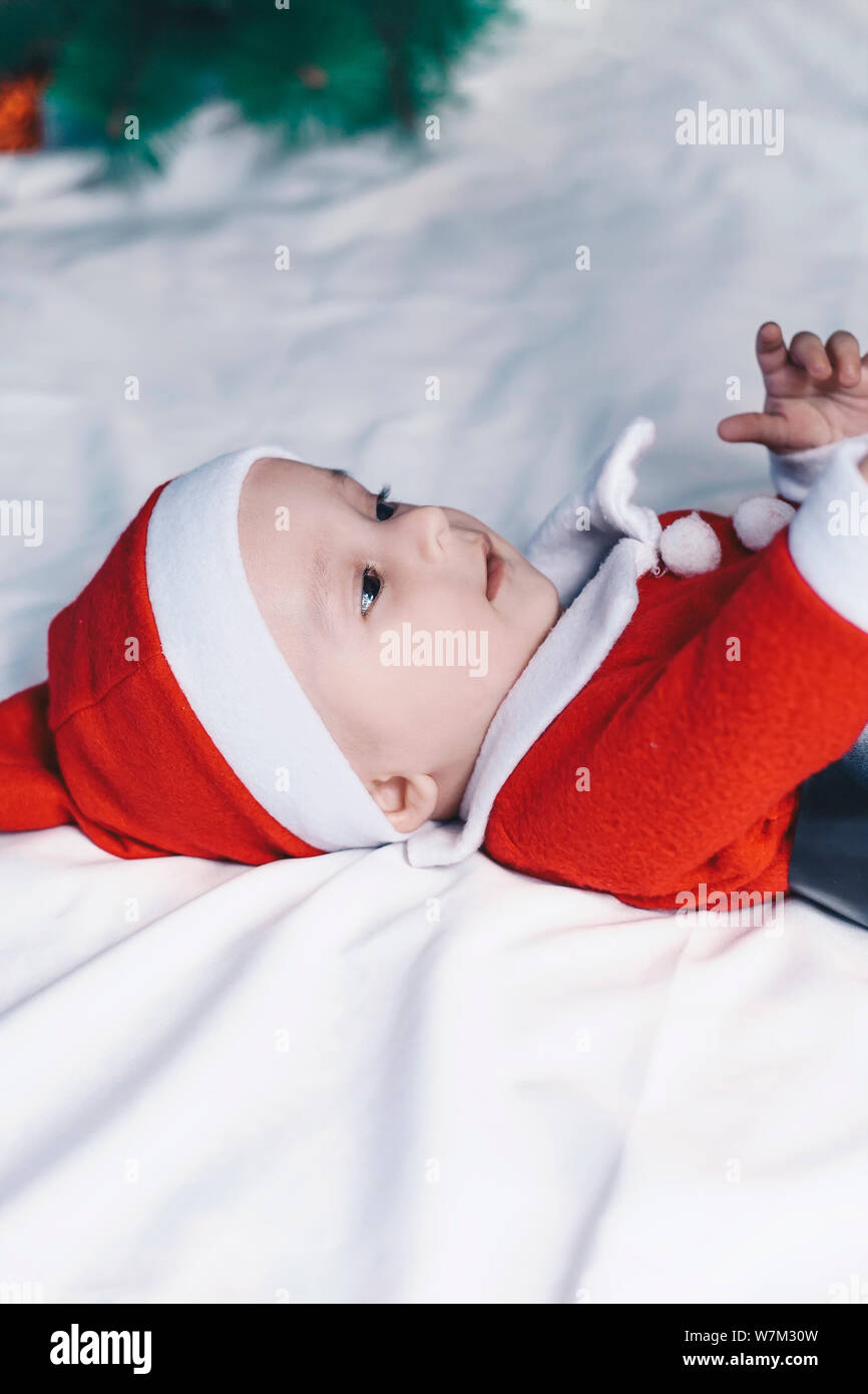Merry christmas from Little Santa. 6-9 months old baby boy worn in ...